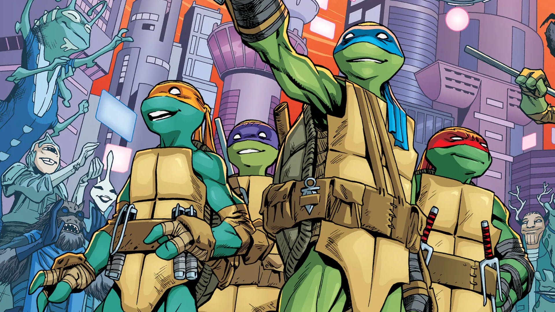 Официален трейлър за ‘TMNT: Return to New York’ – Just-Us Nerds